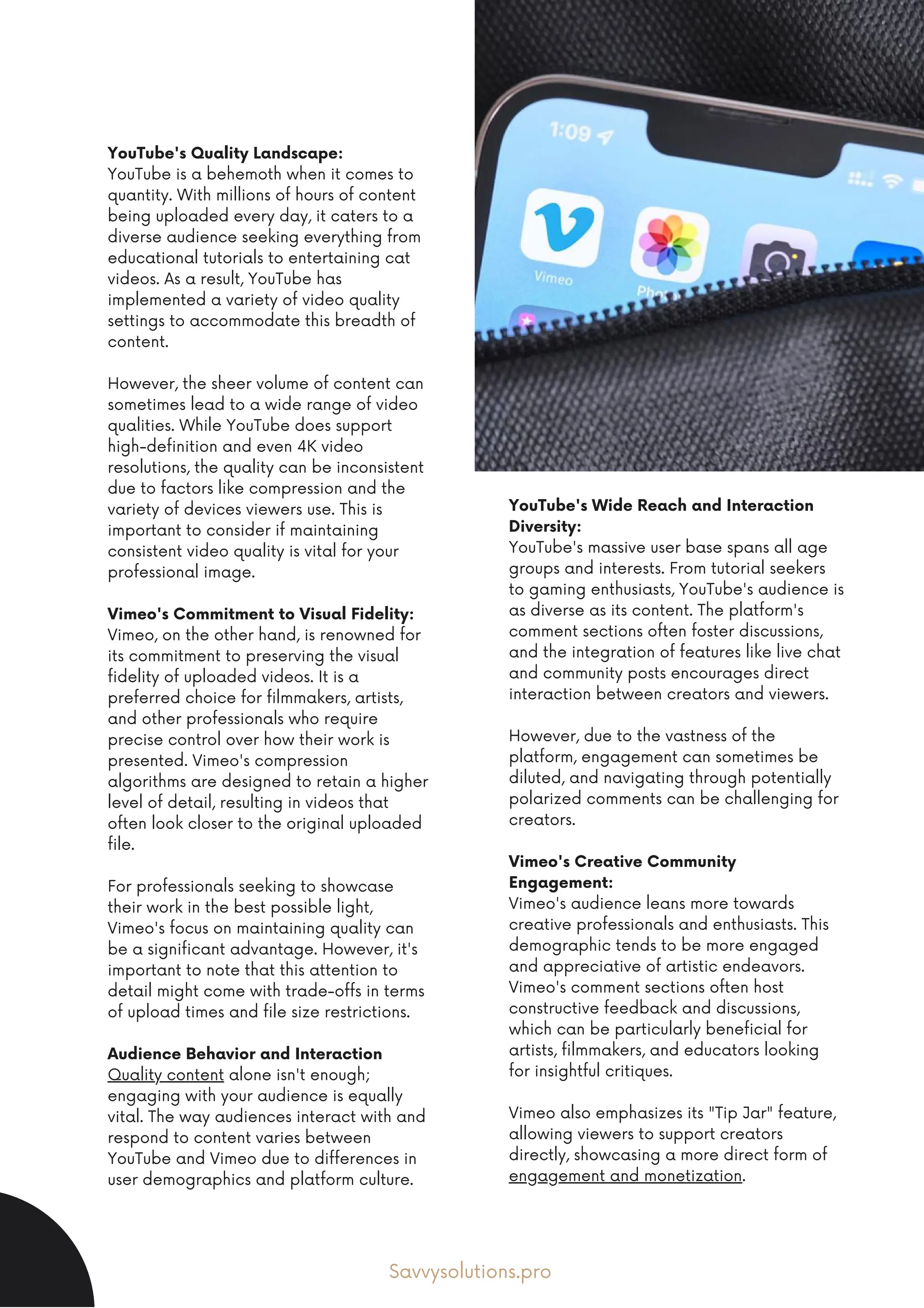 YouTube vs. Vimeo Selecting the Ideal Platform for Your Professional video Content.pdf