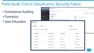 You've Changed: Field Audit Trails and the Salesforce Time Machine | PDF