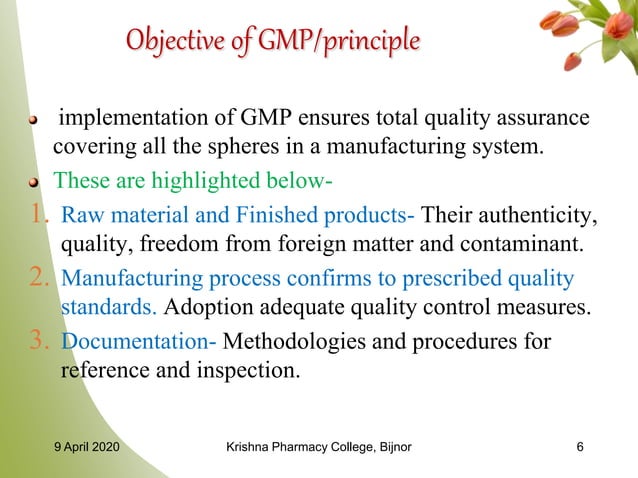 Schedule t -gmp_(unit-5) | PPT | Manufacturing Industry | Industries