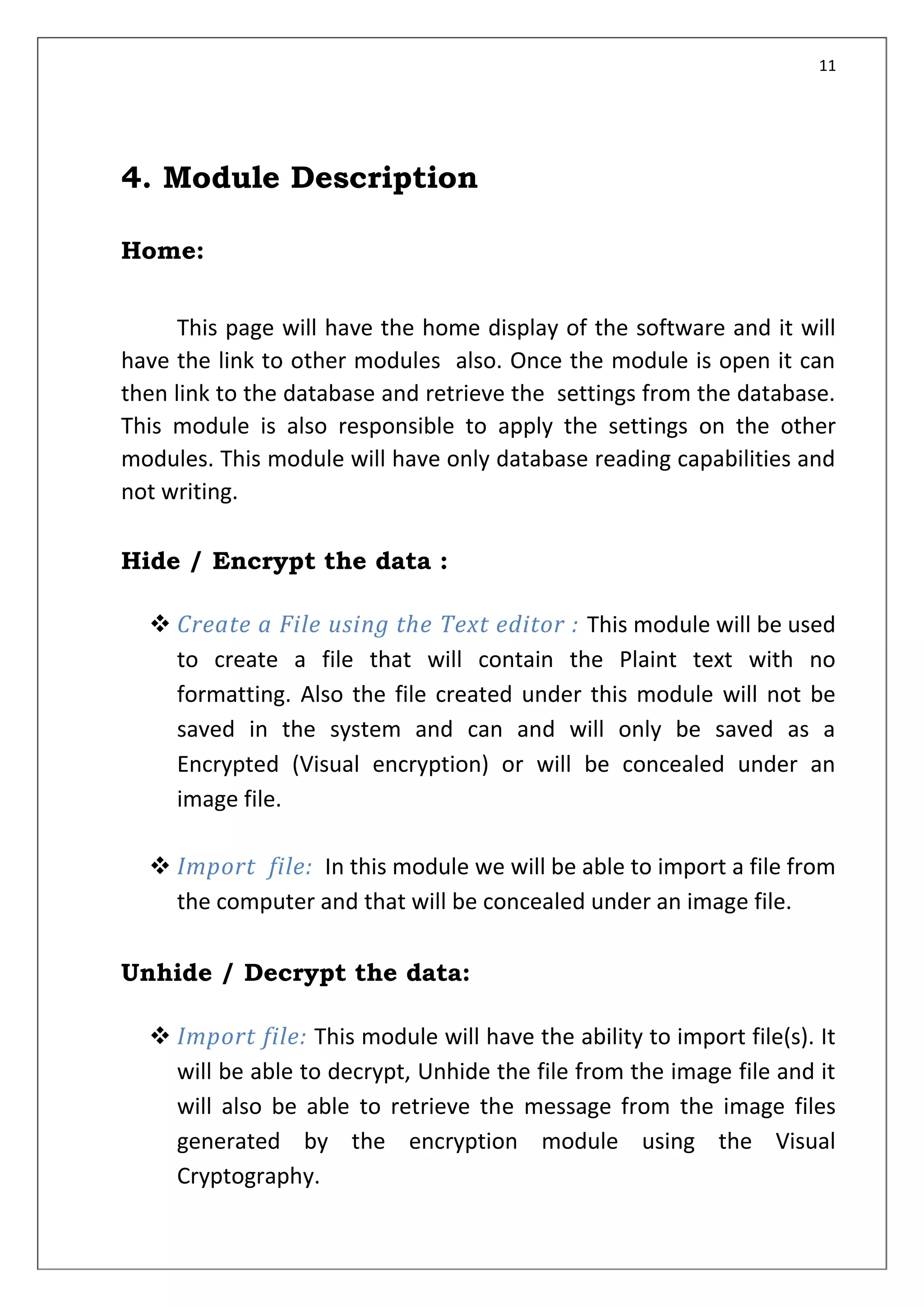 IMAGE STEGANOGRAPHY JAVA PROJECT SYNOPSIS | PDF