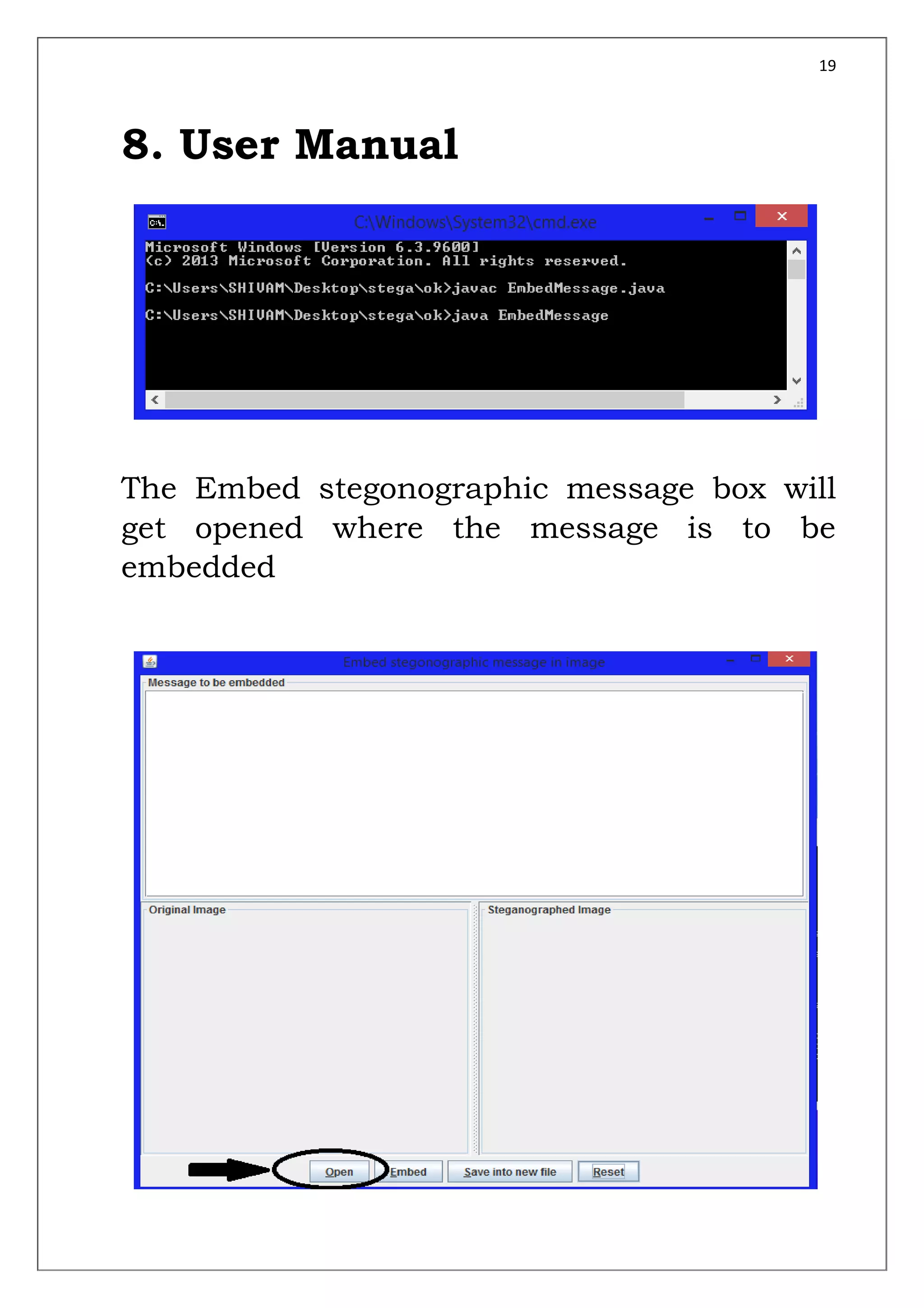 IMAGE STEGANOGRAPHY JAVA PROJECT SYNOPSIS | PDF