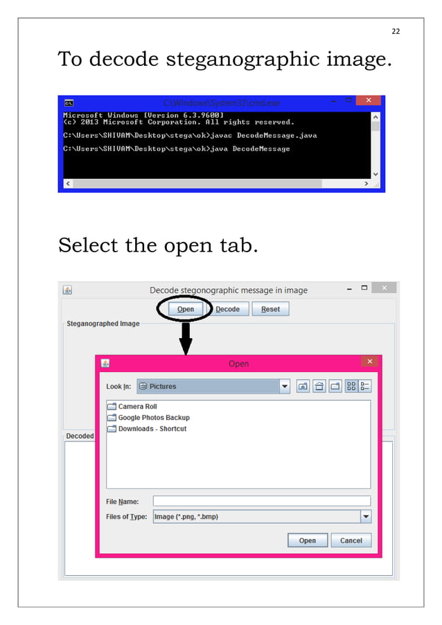 IMAGE STEGANOGRAPHY JAVA PROJECT SYNOPSIS | PDF