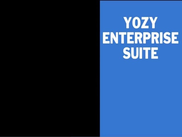 Enterprise Management Platform | Yozy Enterprise Suite | PPT