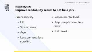 Metrics for Readability and Why they Matter | PPT