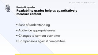 Metrics for Readability and Why they Matter | PPT