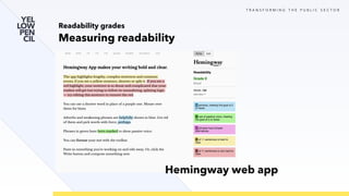 Metrics for Readability and Why they Matter | PPT