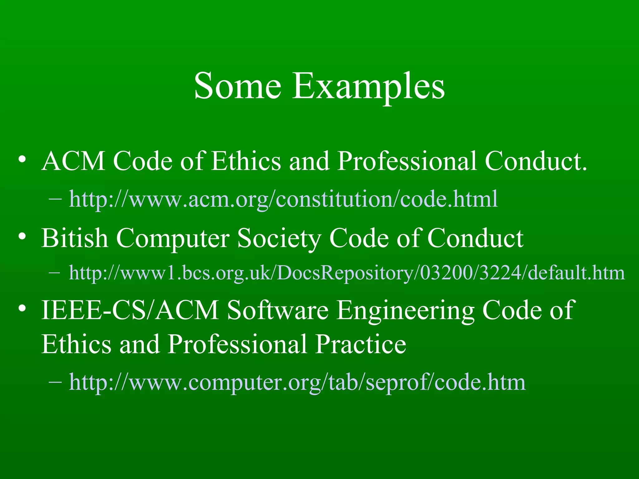 Professional ethics in_computing | PPT