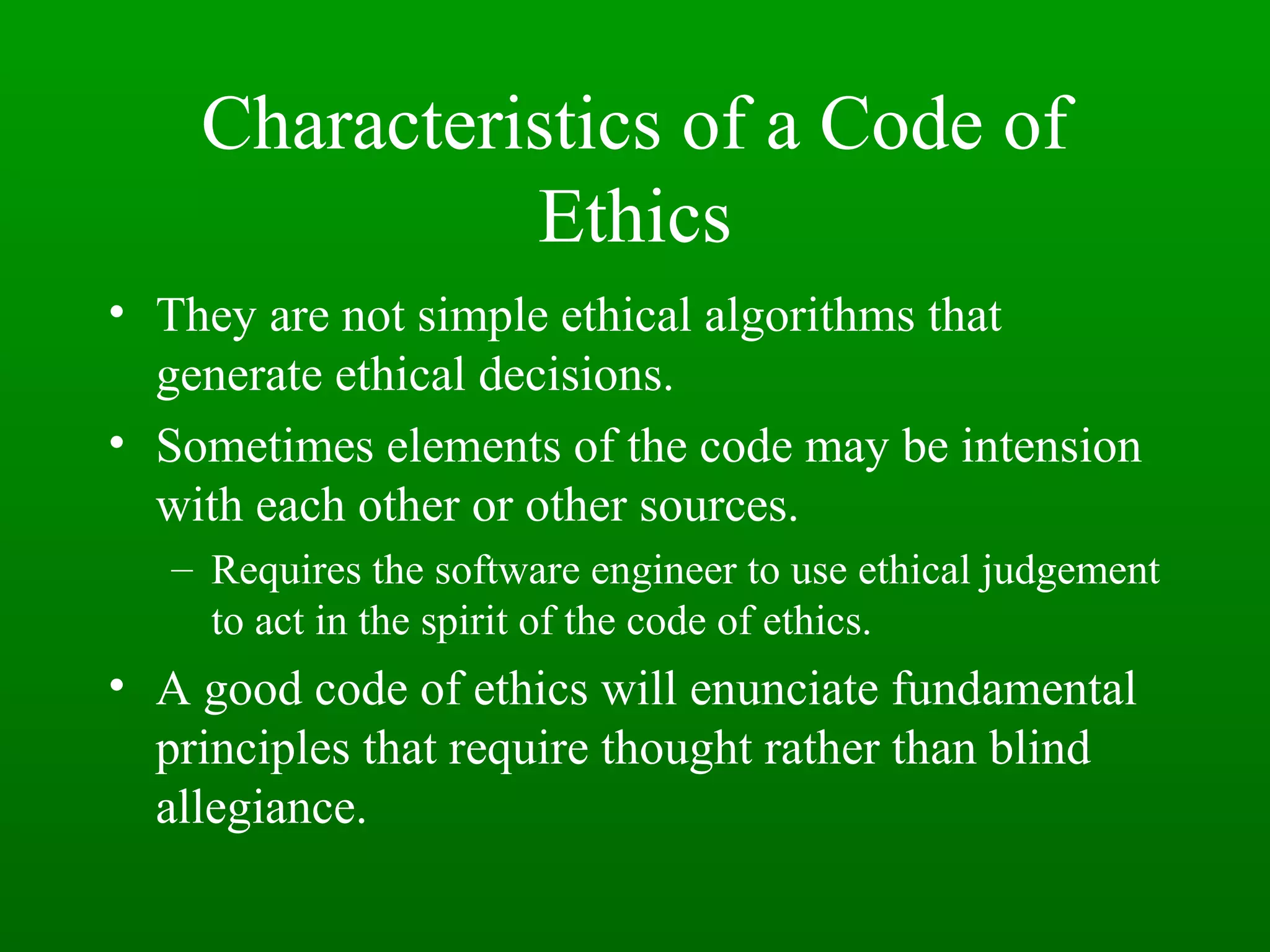 Professional ethics in_computing | PPT