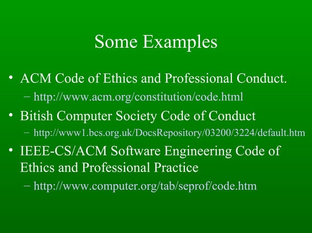 Professional ethics in_computing | PPT