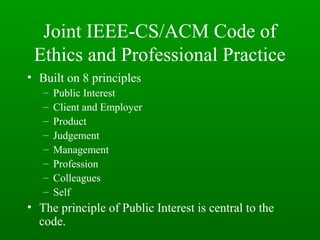 Professional ethics in_computing | PPT