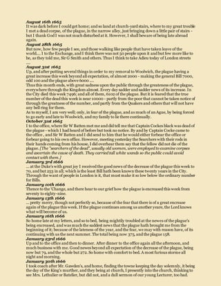 Pepys & Defoe: The Great Plague of London 1665 | DOCX