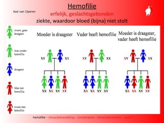 Hemofilie patiënten: Zélf en samen…!? | PPT | Blood Disorders | Diseases and Conditions