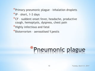 Yersinia Pasteurella Francisella | PPTX