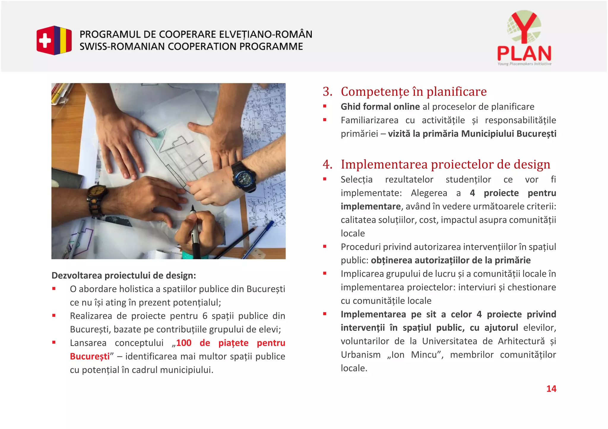 YPLAN - brosura proiectului | PPT