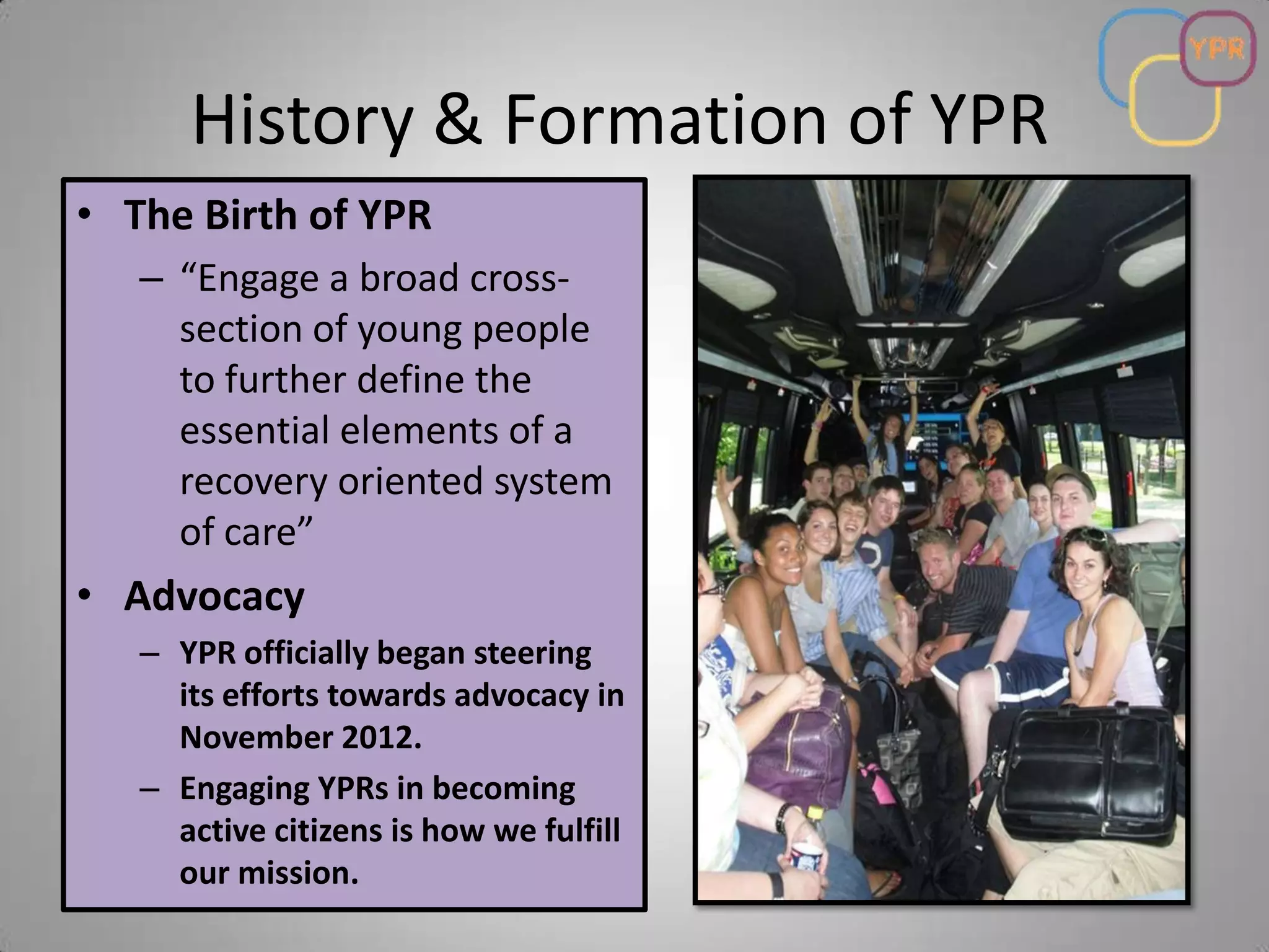Ypr presentation final 052013 | PPT