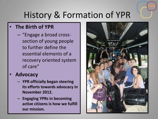Ypr presentation final 052013 | PPT
