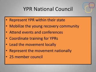 Ypr presentation final 052013 | PPT