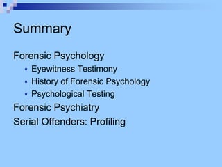 Forensic Psychology.ppt