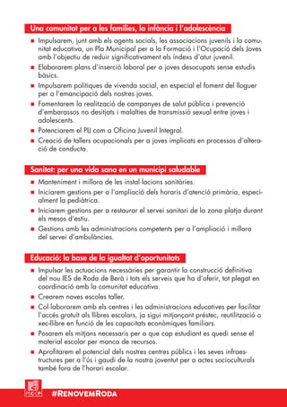 Programa Psc Municipals 2015 | PDF