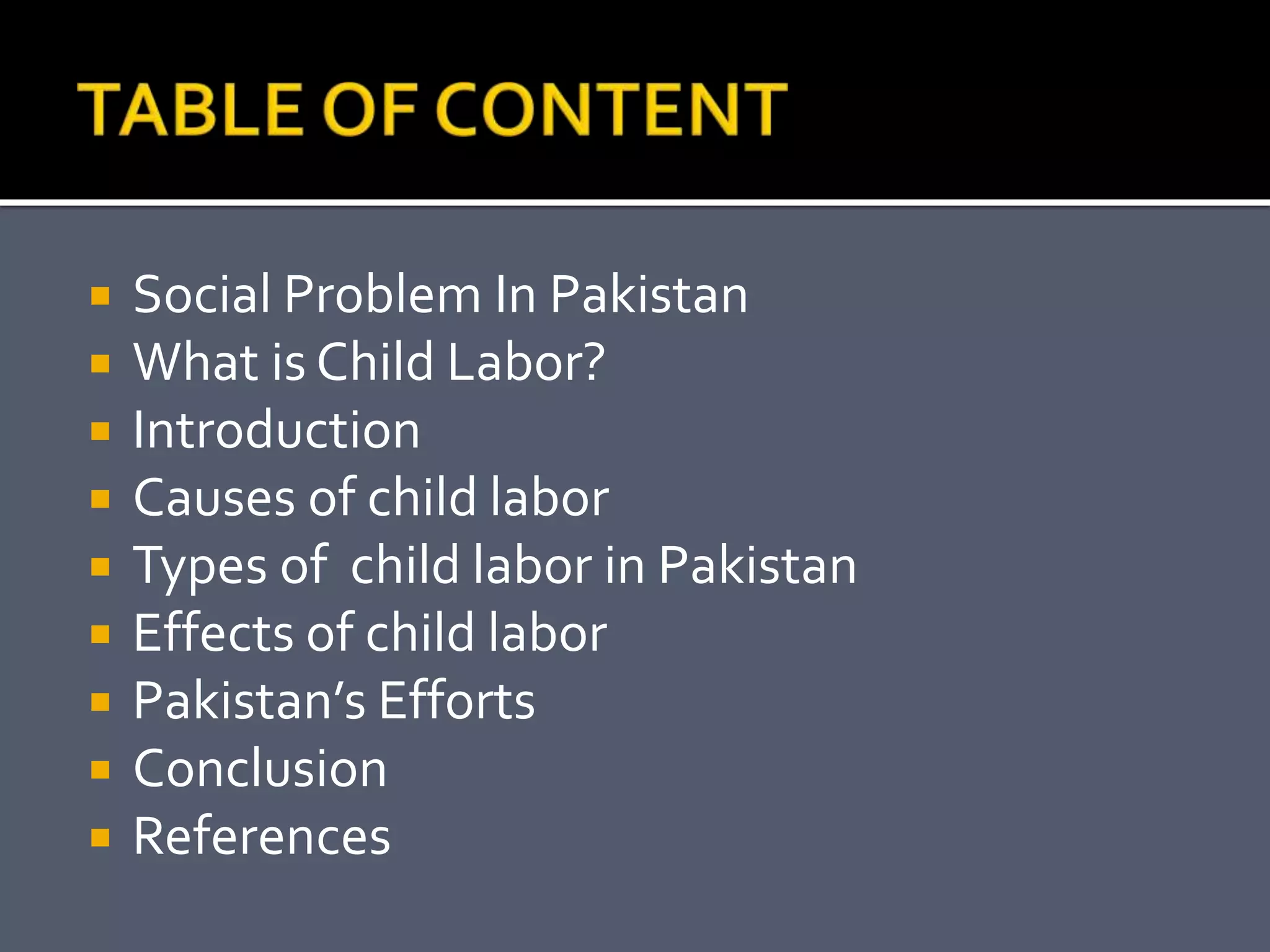 child labour | PPTX