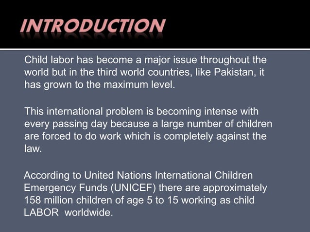 child labour | PPT | Free Download
