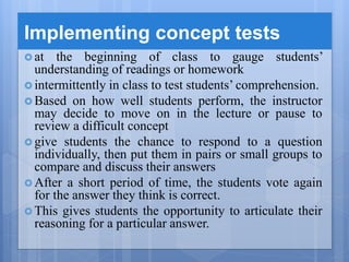 Concept test | PPTX