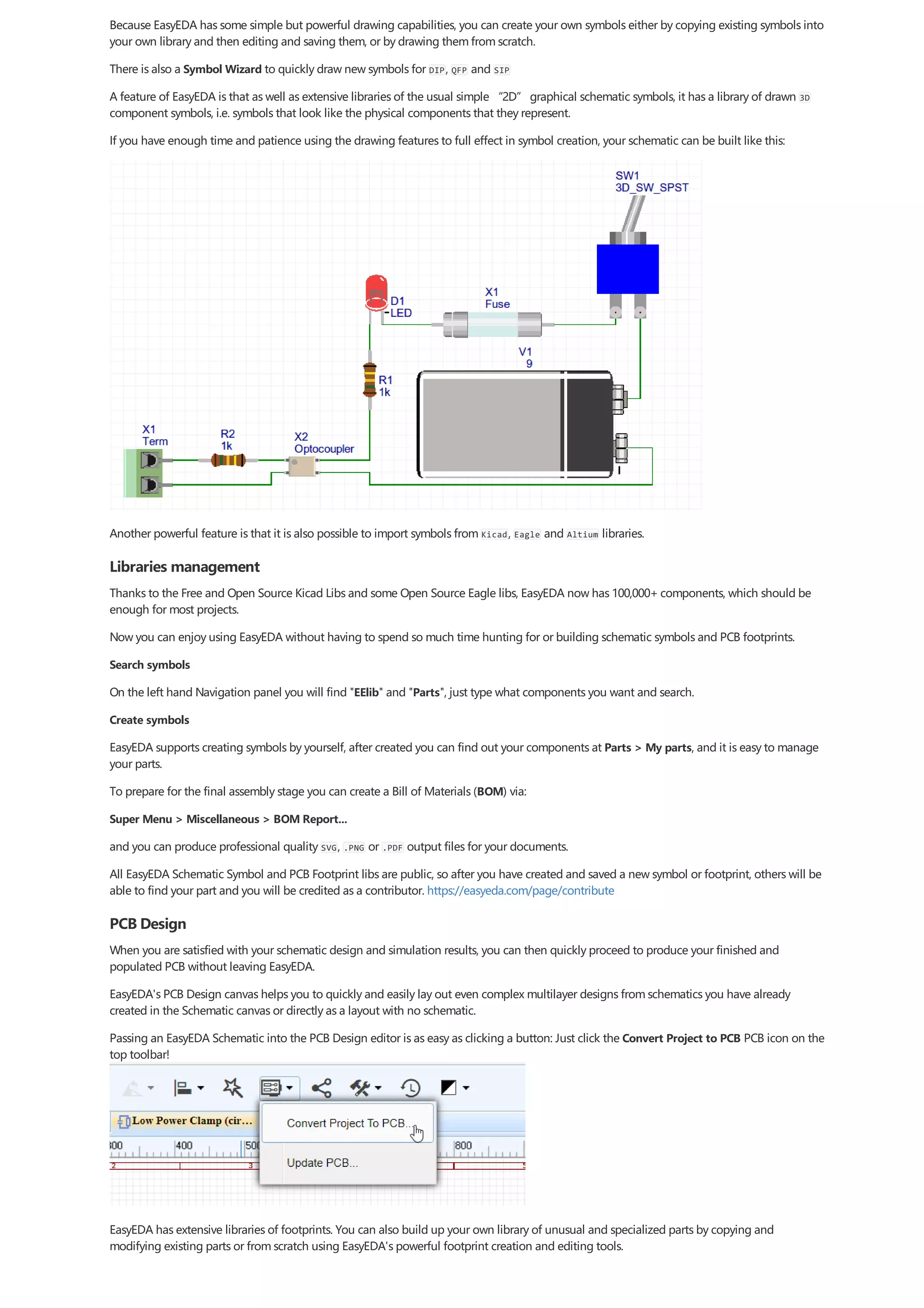 Easyeda tutorial | PDF