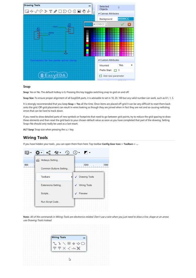 Easyeda tutorial | PDF