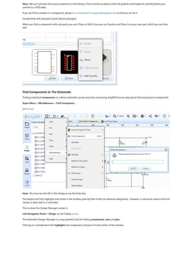 Easyeda tutorial | PDF