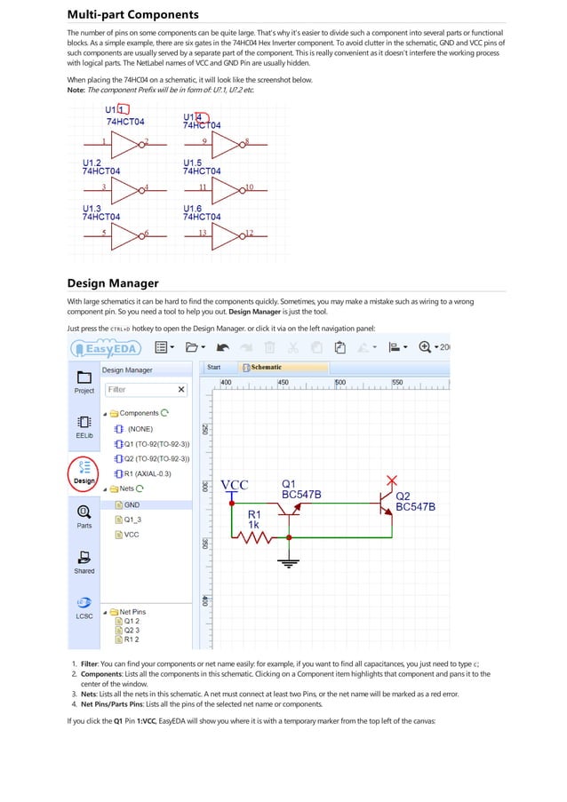 Easyeda tutorial | PDF
