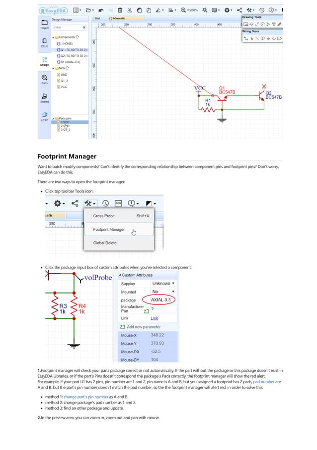 Easyeda tutorial | PDF