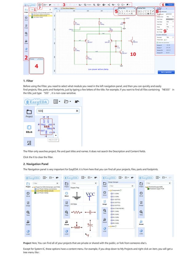 Easyeda tutorial | PDF