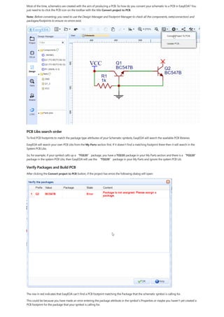 Easyeda tutorial | PDF