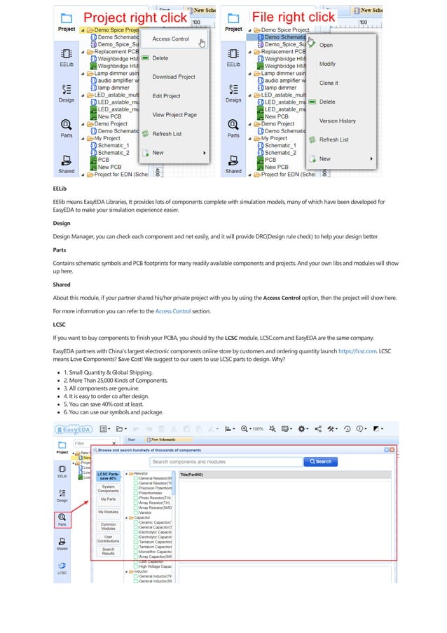 Easyeda tutorial | PDF