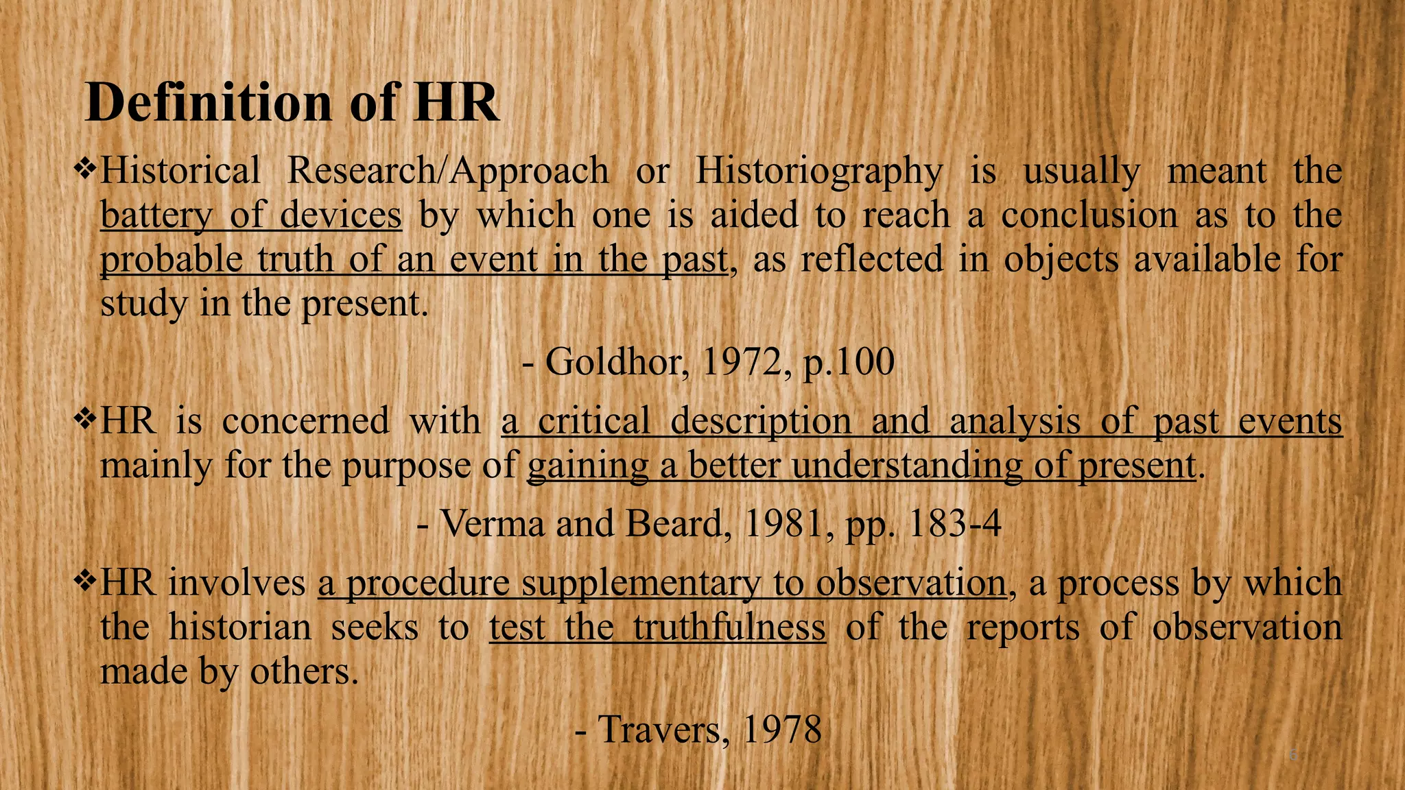 Historical Research | PPT