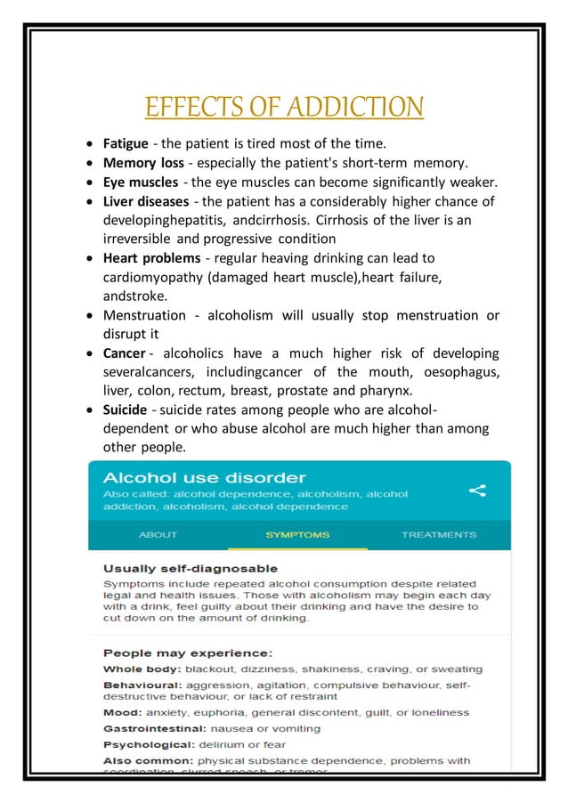 bio investigatory project on addiction class xii | PDF bio investigatory project on addiction class xii | PDF