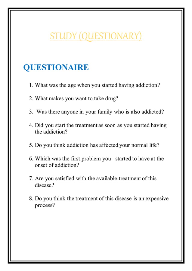 bio investigatory project on addiction class xii | DOCX | Illegal Drugs ...