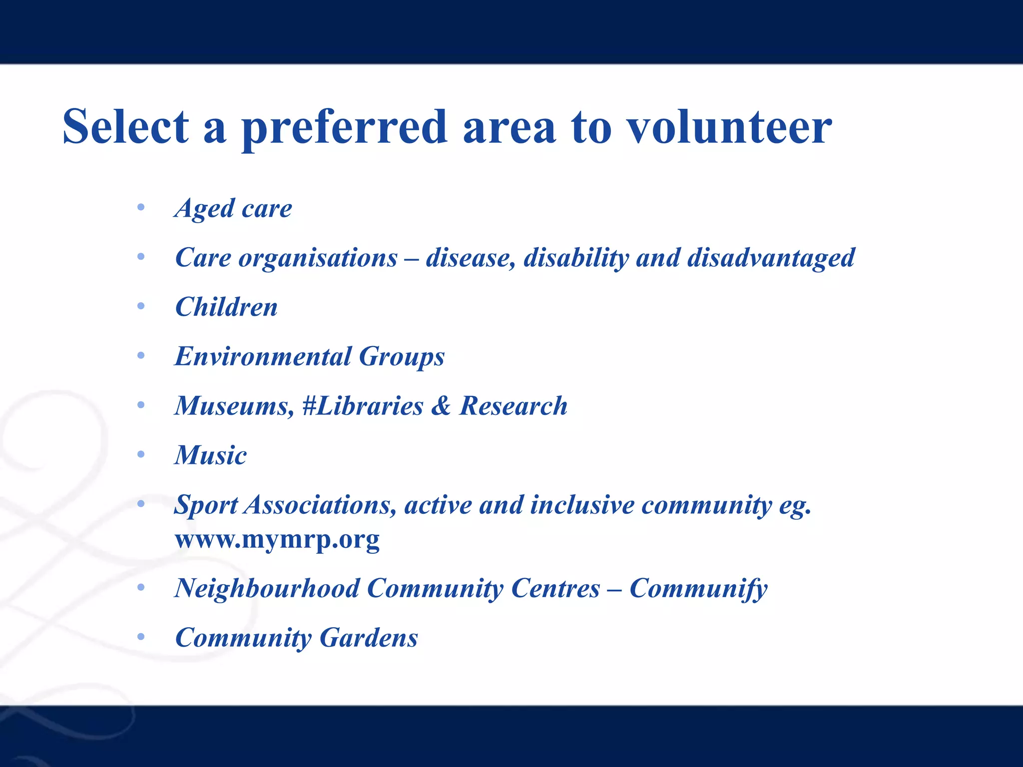 Yr 10 community service powerpoint 2020 | PPTX