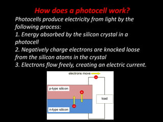 Introduction To Photocells | PPTX