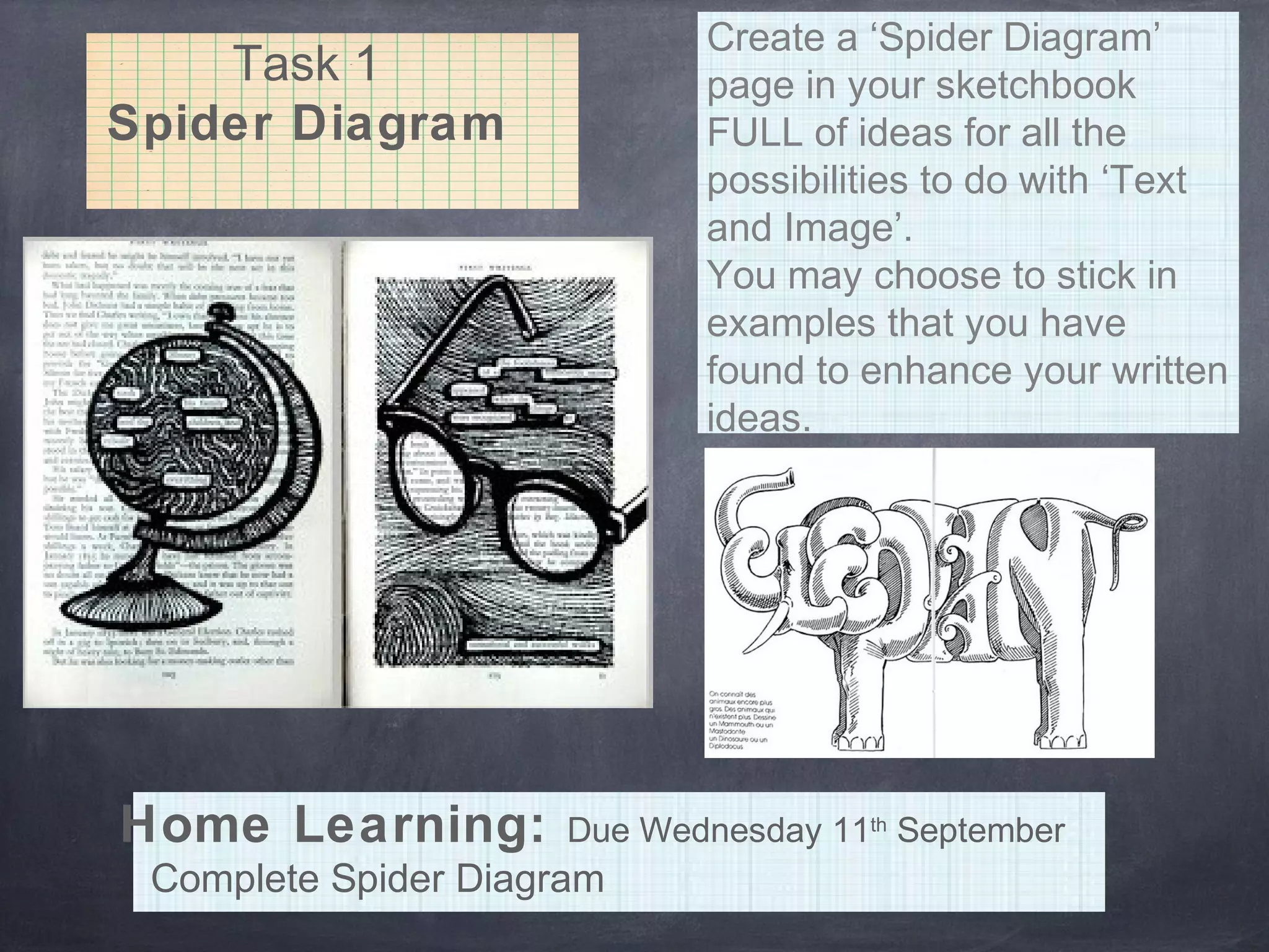 Yr 10 gcse graphics letter design | PPT | Drawing and Sketching | Arts ...