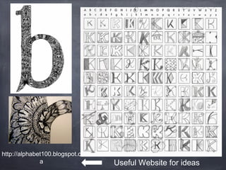 Yr 10 gcse graphics letter design | PPT