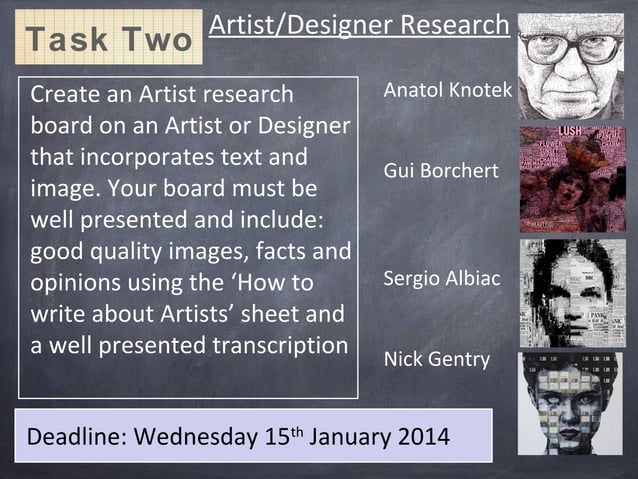 Yr 10 gcse graphics type face | PPT