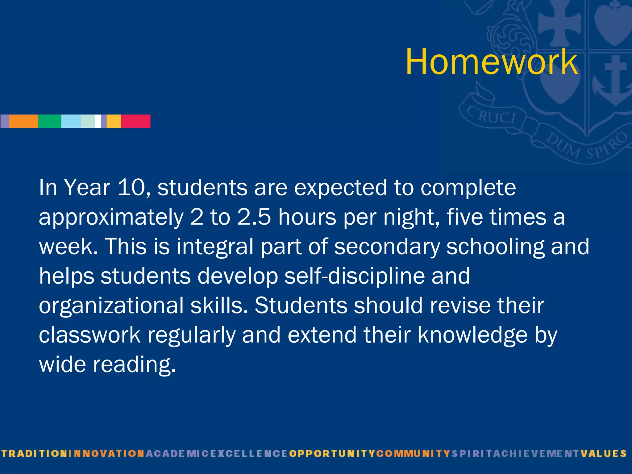 Yr 10 Learning@Loreto | PPT | Secondary Education | Education