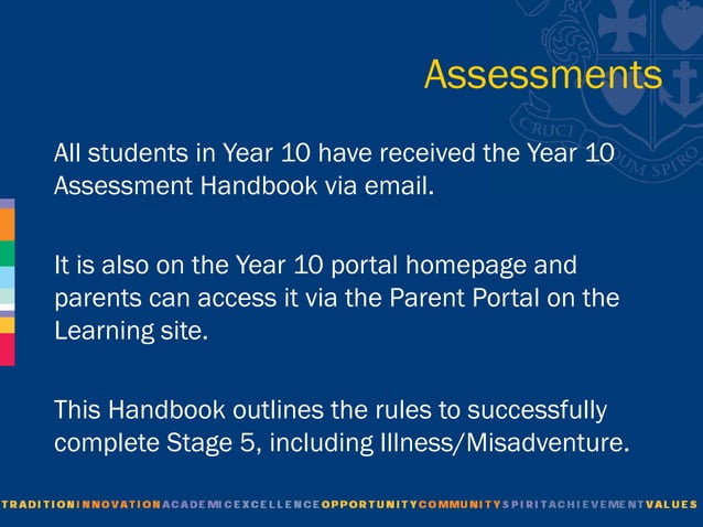 Yr 10 Learning@Loreto | PPT