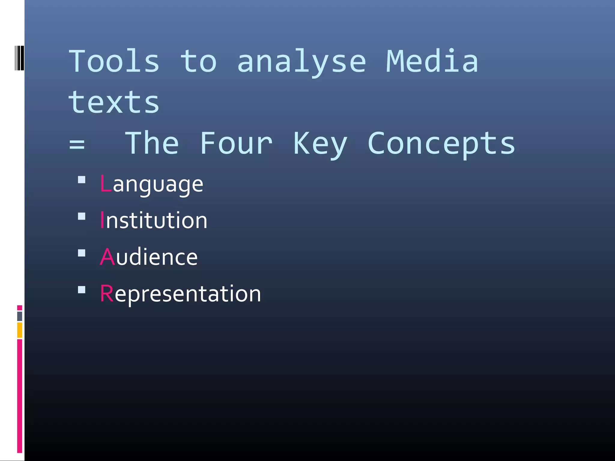 Yr 10 Media Introduction 2015 | PPT