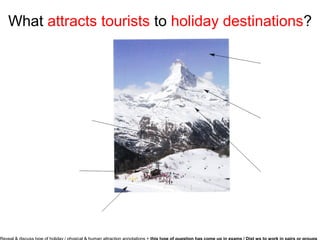 Yr11 tourism-lesson 2-types of tourism-rev | PPT