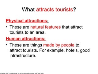 Yr11 tourism-lesson 2-types of tourism-rev | PPT