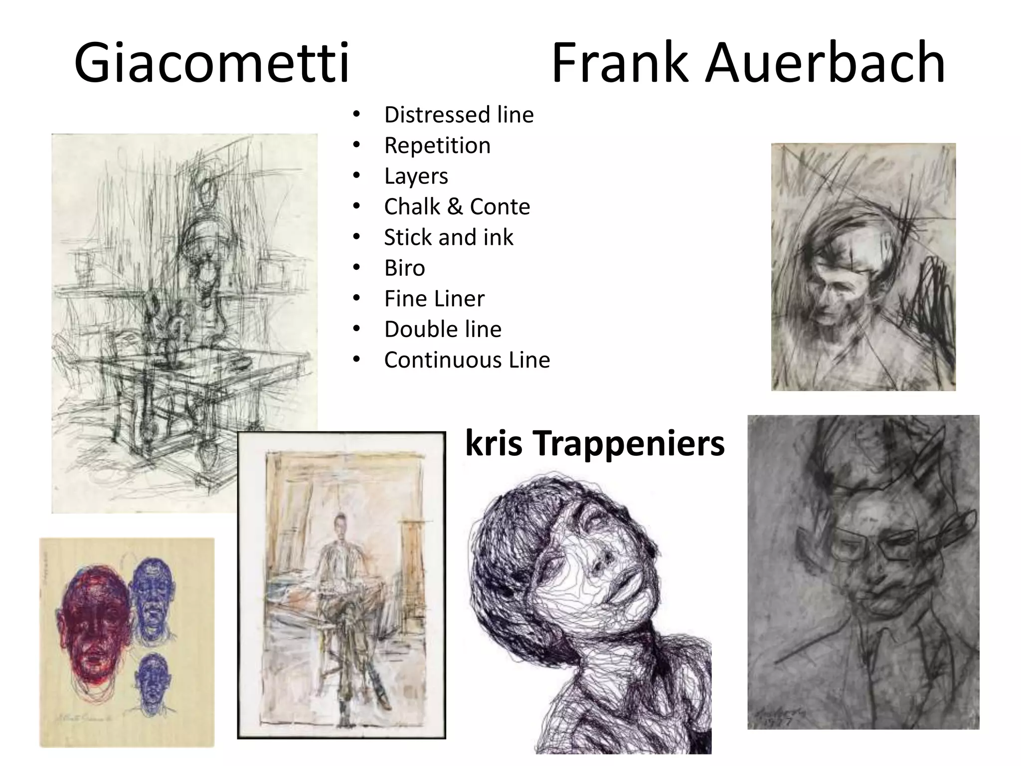 Yr 11 collection artists 20 (2) | PPTX