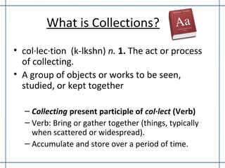 Yr 11 collections | PPT