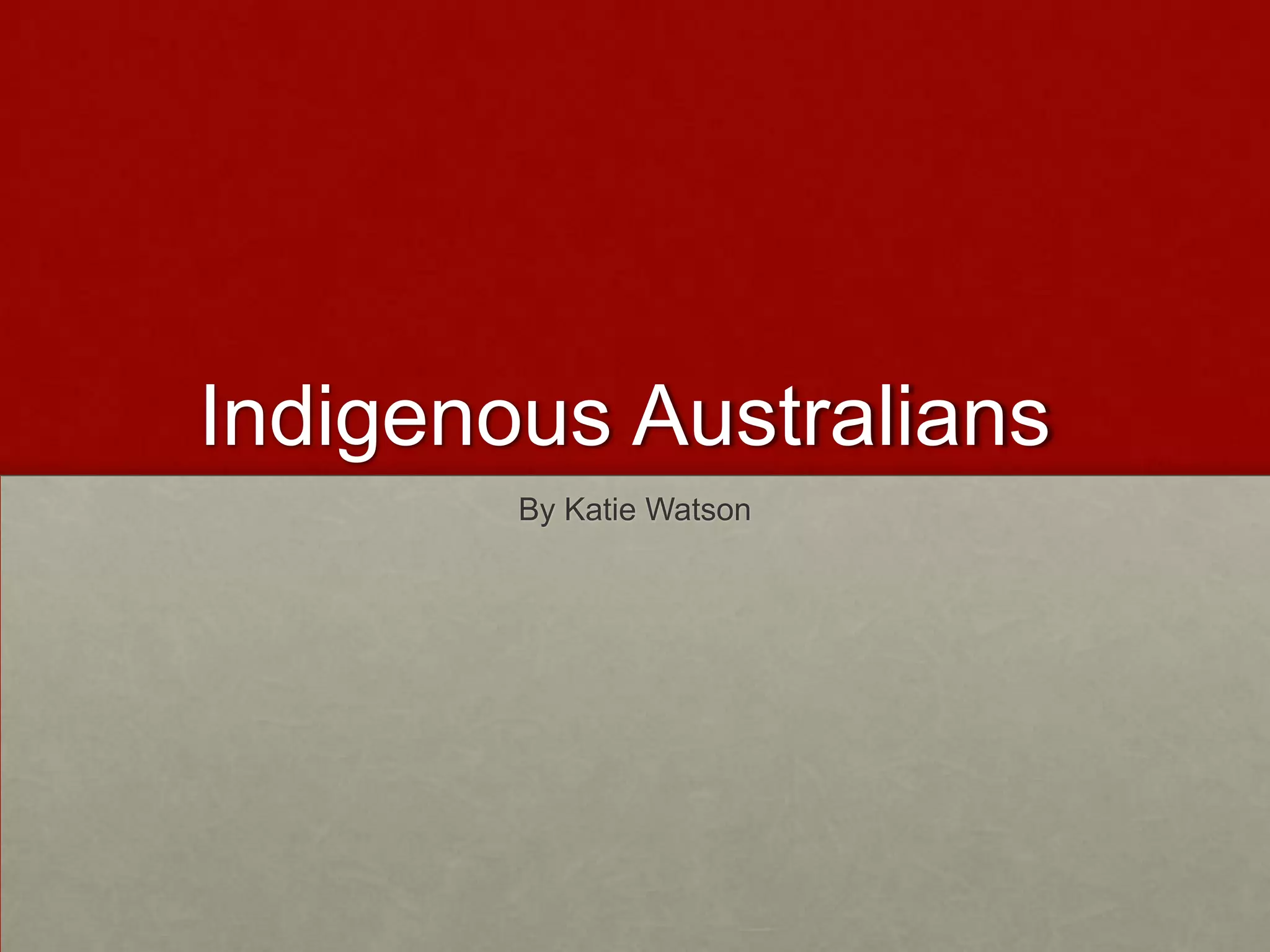 Yr 2 sose week 5 indigenous presentation | PPTX